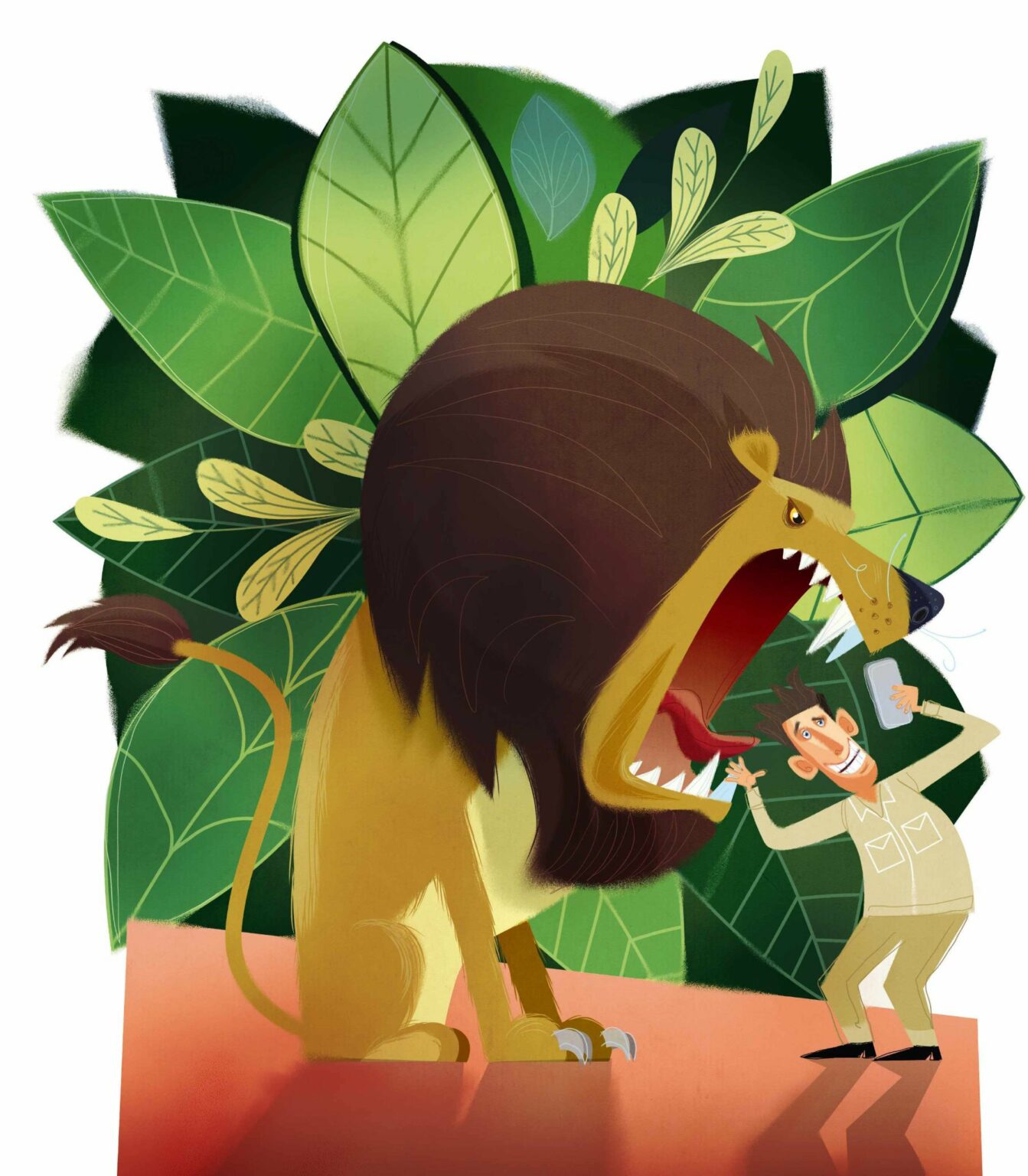 Do not stroke the lion – BBC Wildlife