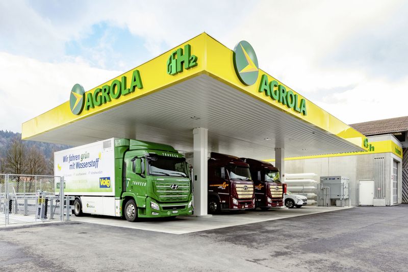 Landi eröffnet leistungsstärkste Wasserstoff-Tankstelle - Schweizer Bauer