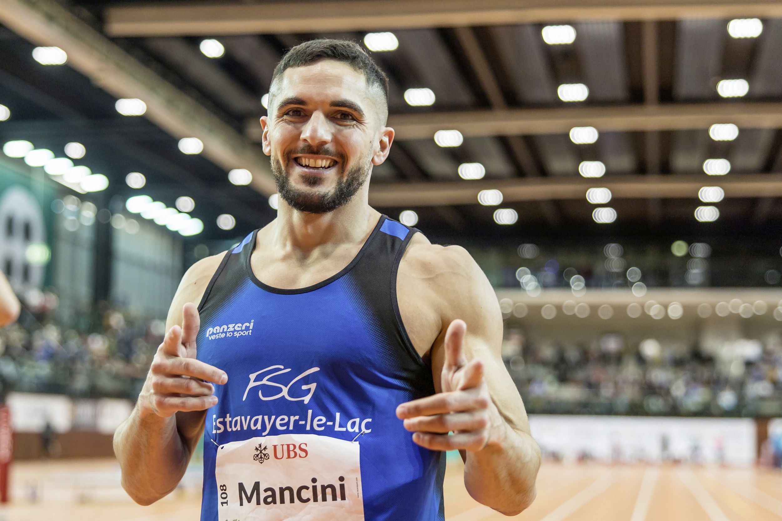 Pascal Mancini läuft mit Schweizer 60-m-Rekord zum Titel - Freiburger ...