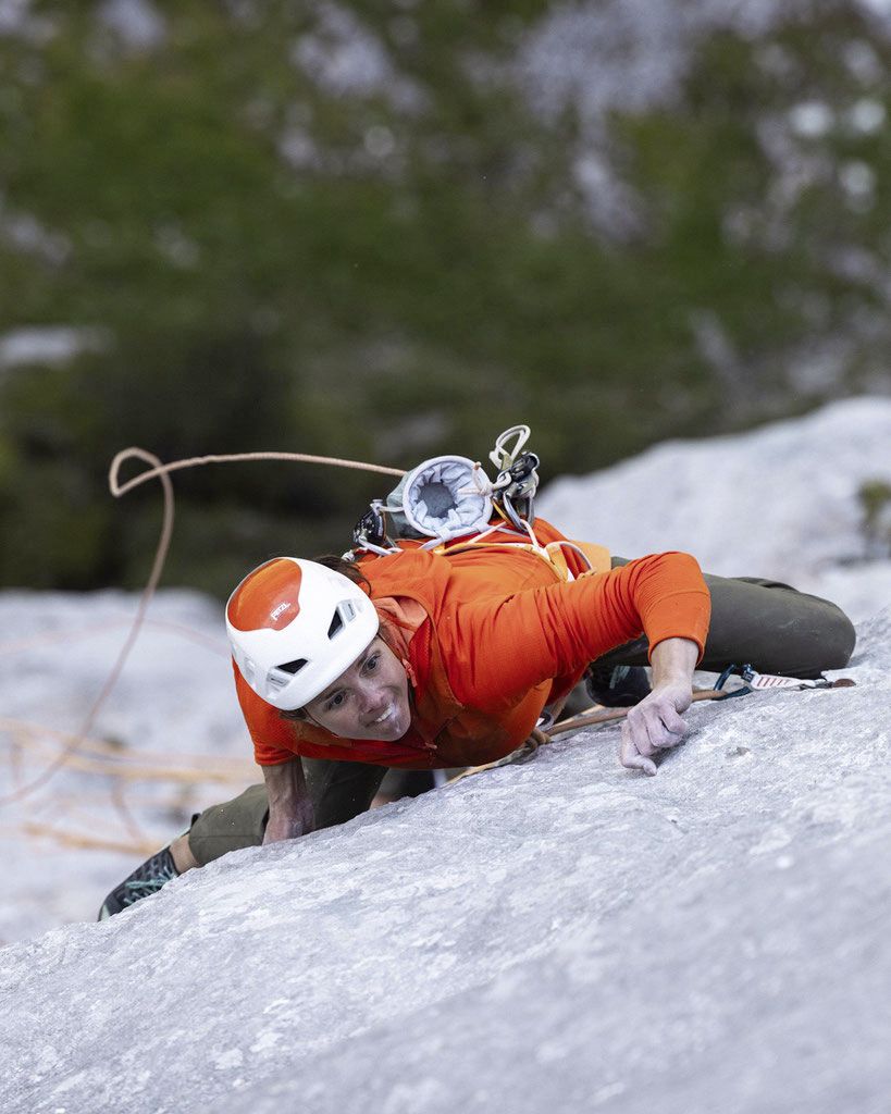 Spitzenkletterin Nina Caprez in den Gastlosen - Freiburger Nachrichten