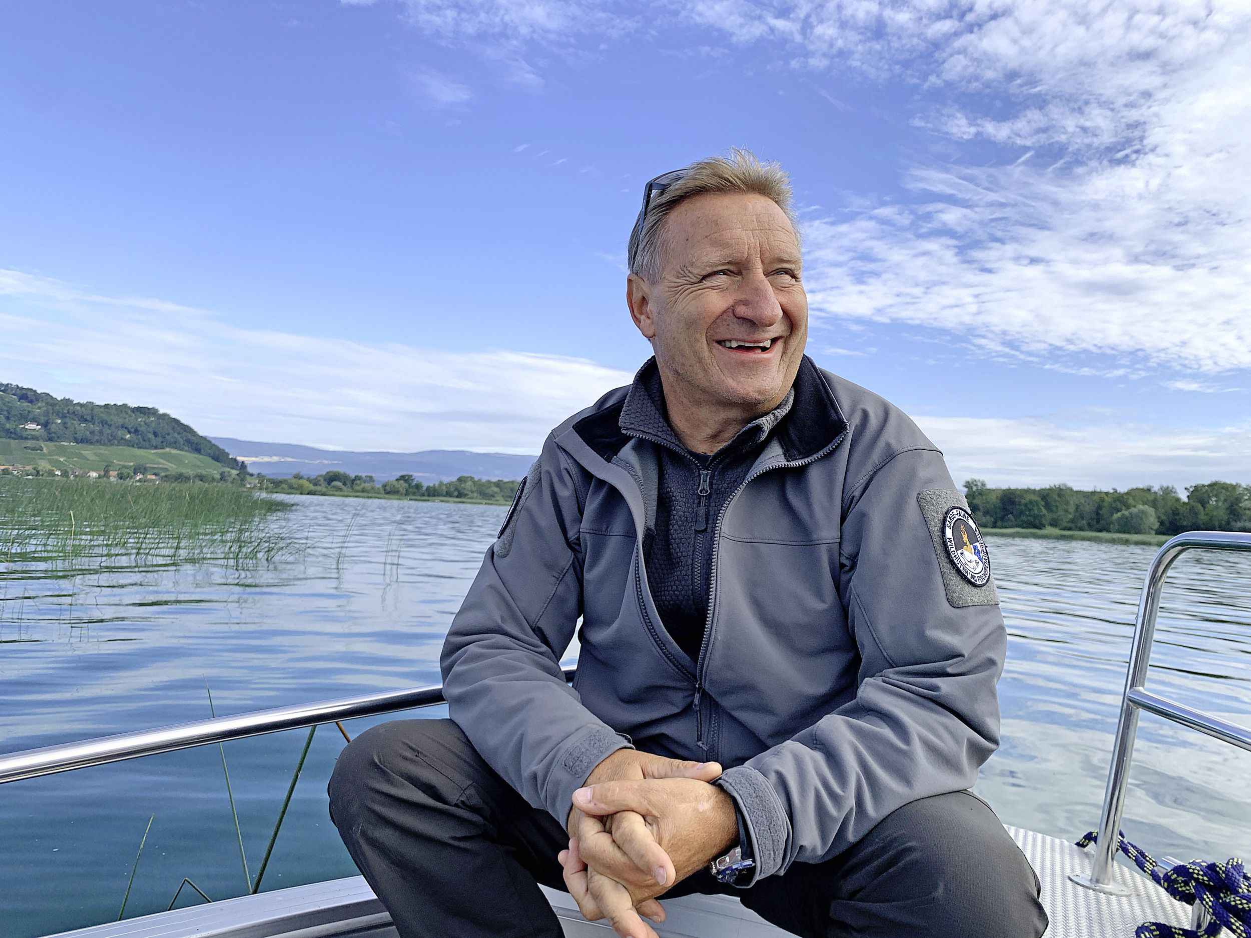 Elmar Bürgy: Die Freude an der Natur ist ihm ins Gesicht geschrieben ...