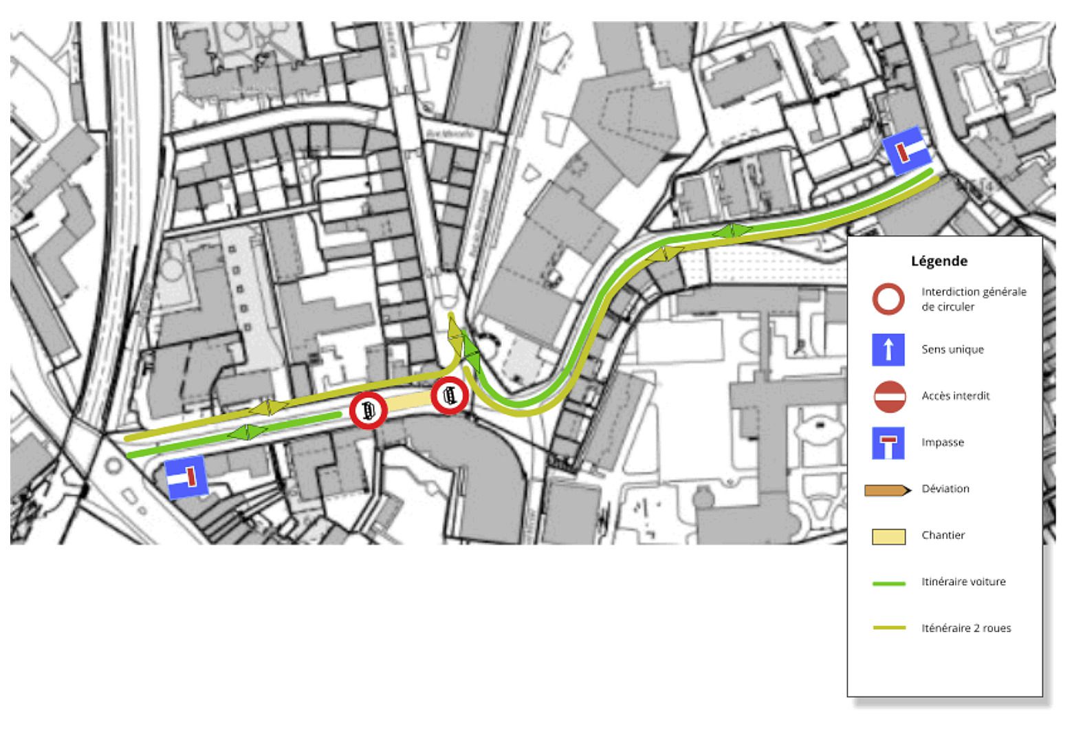 Joseph-Piller-Strasse wegen Bauarbeiten unterbrochen - Freiburger ...