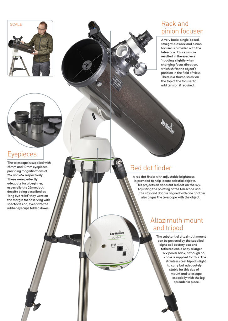 First Light: Sky-Watcher Explorer 130P AZ GO-2 – BBC Sky at Night
