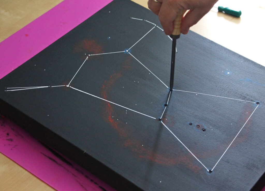 DIY Astronomy: Make a fairy-light constellation display – BBC Sky at Night